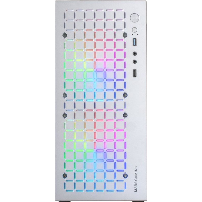 Mars Gaming MC-CORE PC-Tower, ultrakompaktes Micro-ATX-PC-Gehäuse, 2x ...